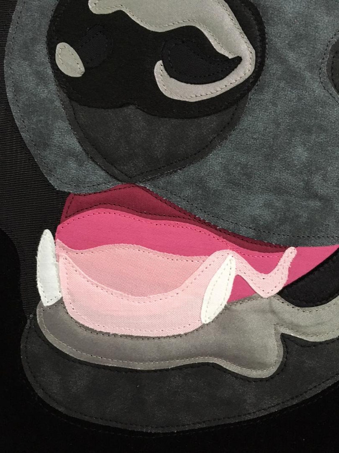 Black Labrador Pattern for 18"x18" Quilted Wall Hanging - Etsy UK