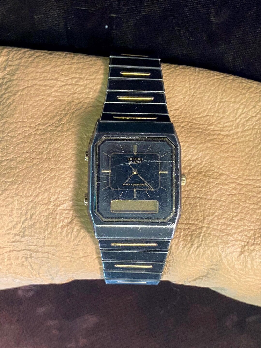 1980's SEIKO QUARTZ Duo-display Watch H601 - Etsy