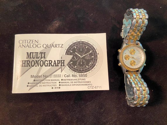 Citizen Multi Chronograph Watch - Gem