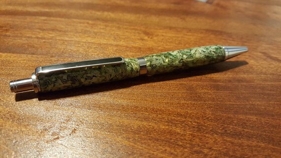 Handmade Paper Money Gel Click Pen | Etsy