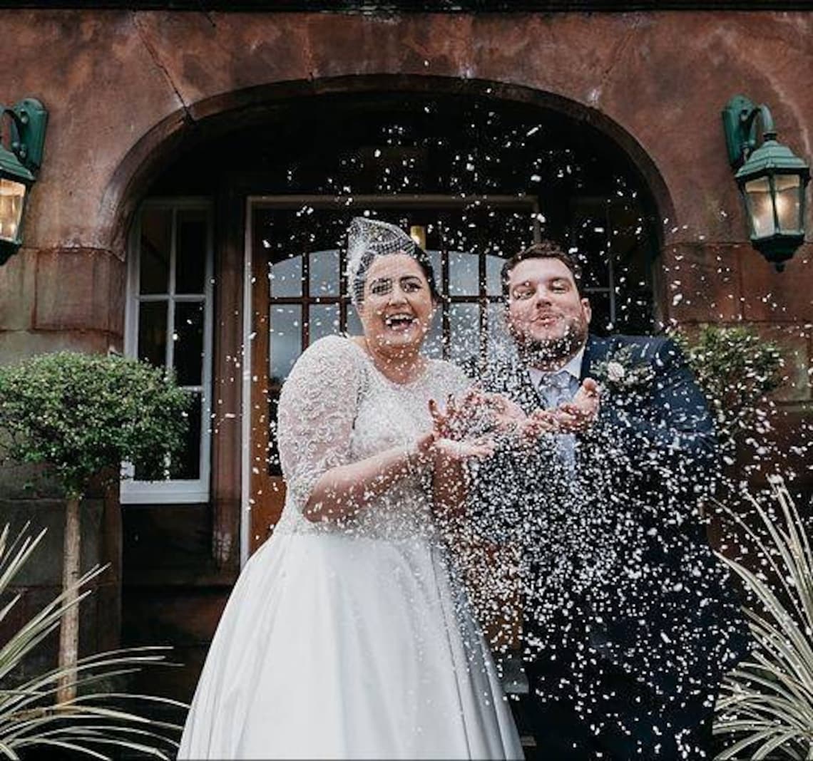 Snow Confetti Snowfetti® Biodegradable 100% Natural - Etsy UK