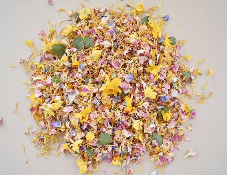 Biodegradable Confetti Wedding Confetti Real Flower Petals - Etsy