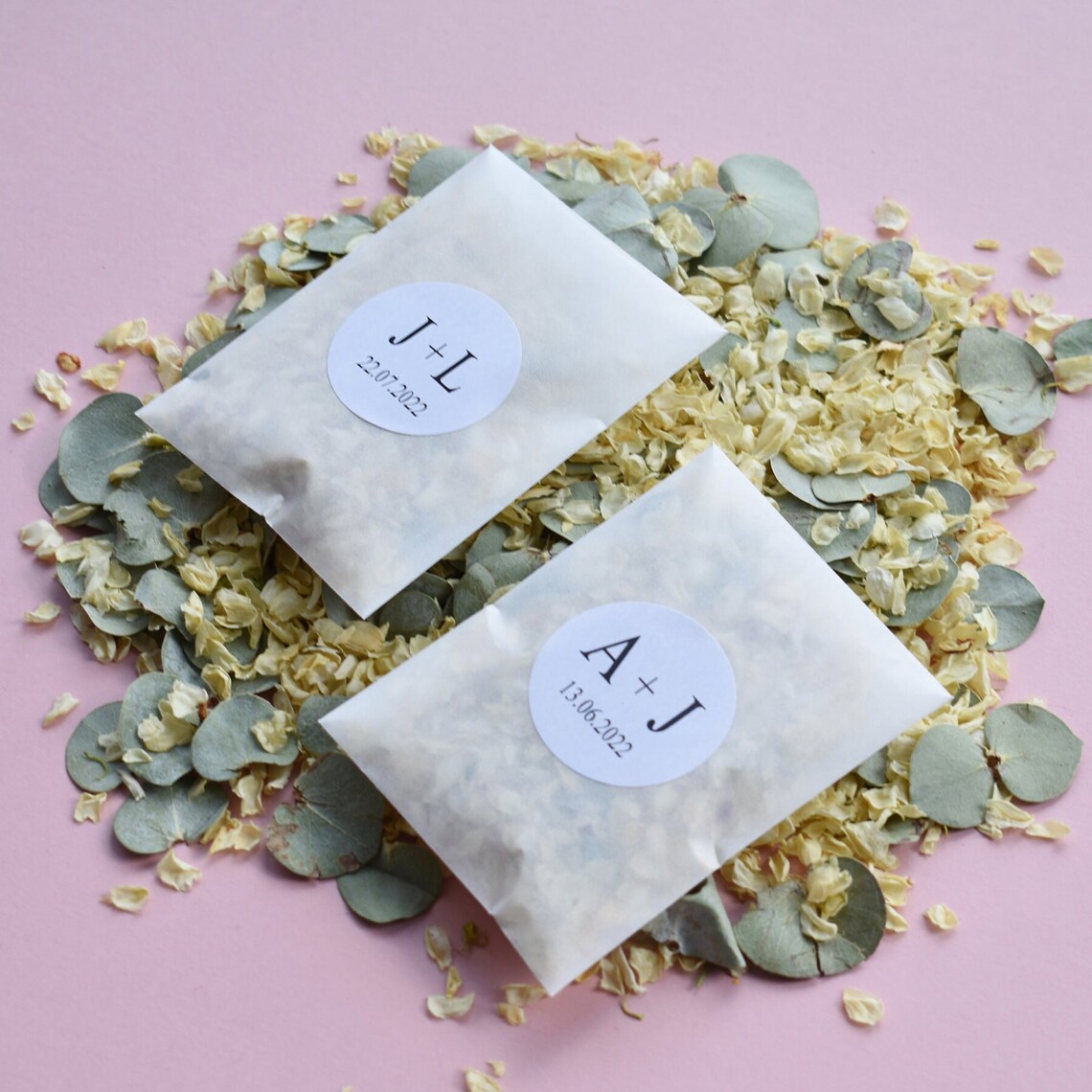 Biodegradable Confetti Frosted Confetti Packets Confetti - Etsy