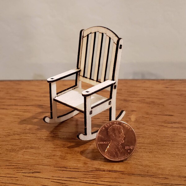Doll Rocking Chair - Etsy