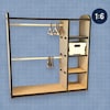 Store Room Box for 1:6 Scale | Storefront Diorama | Toy Store, Boutique ...