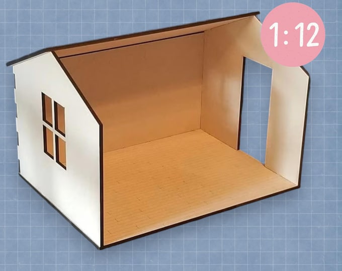 Expanded Miniature Room Backdrop | Dollhouse Room Box | Doll ...