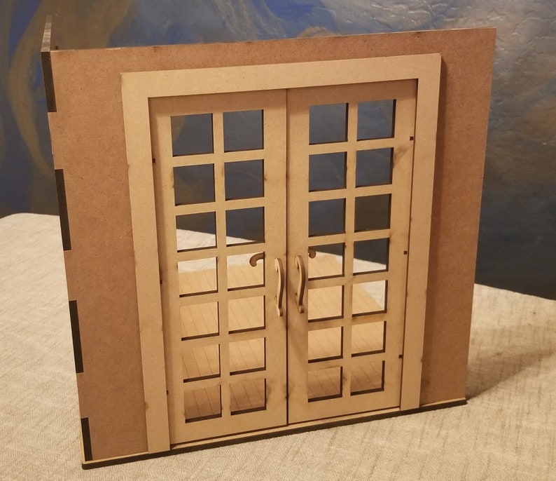 French Door Corner Room Kit for 1:6 Scale - Etsy