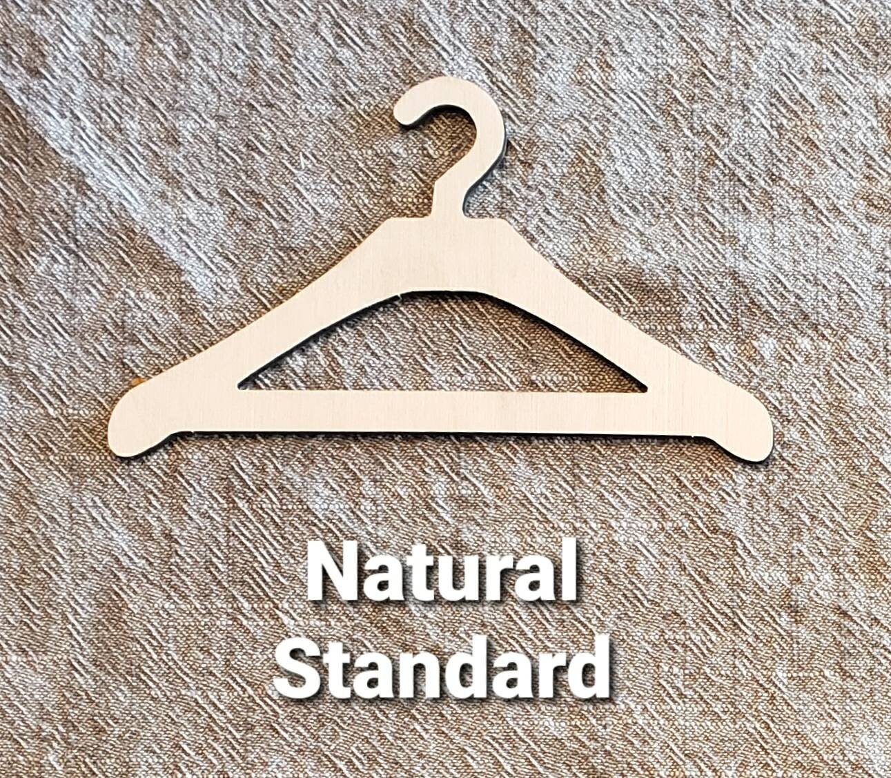 Wood Dollhouse Miniature Hangers | Dollhouse Decor | Miniature Hangers ...