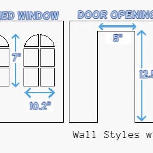 Corner and Mid Sections for 1:6 Scale |doll Photography Backdrop| for ...
