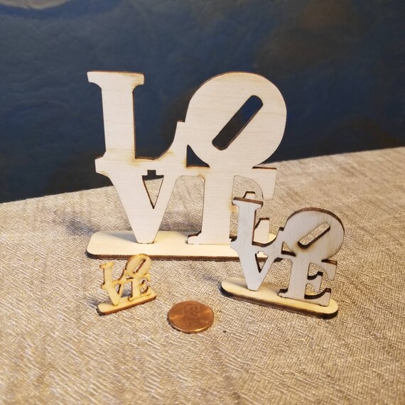Art & Collectibles Dolls & Miniatures Miniatures LOVE sign for ...