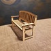 Miniature Doll Park Bench for 1:12 Scale - Etsy