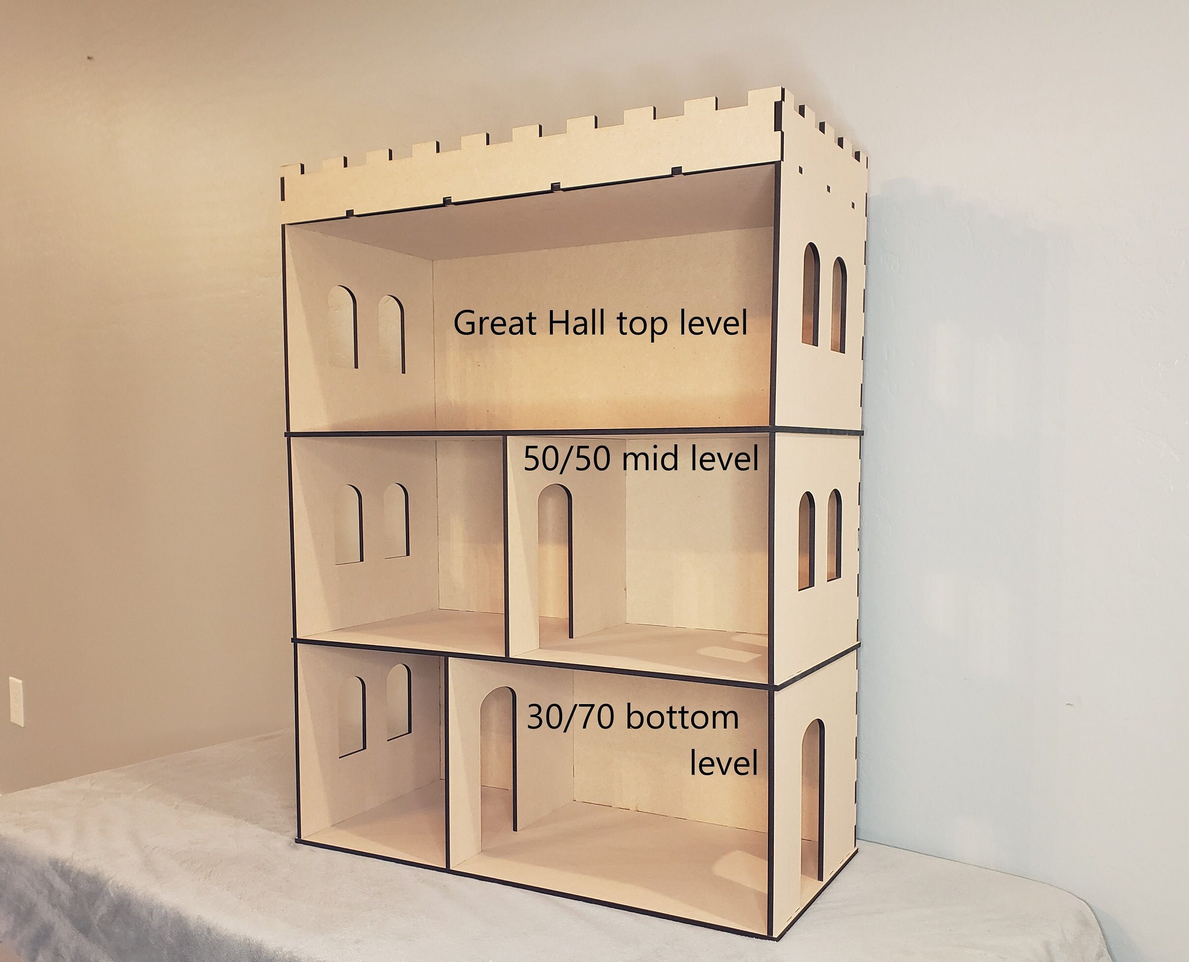 Stackable Castle Dollhouse Room Box | Dollhouse Room Box | Photography ...