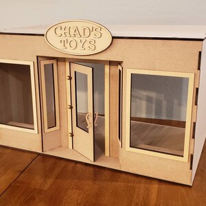 Store Room Box for 1:6 Scale | Storefront Diorama | Toy Store, Boutique ...