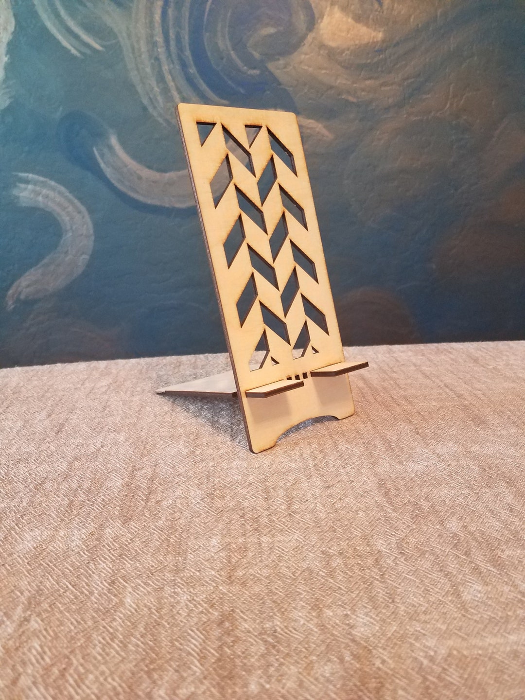 Laser Cut Cell Phone Stand - Etsy