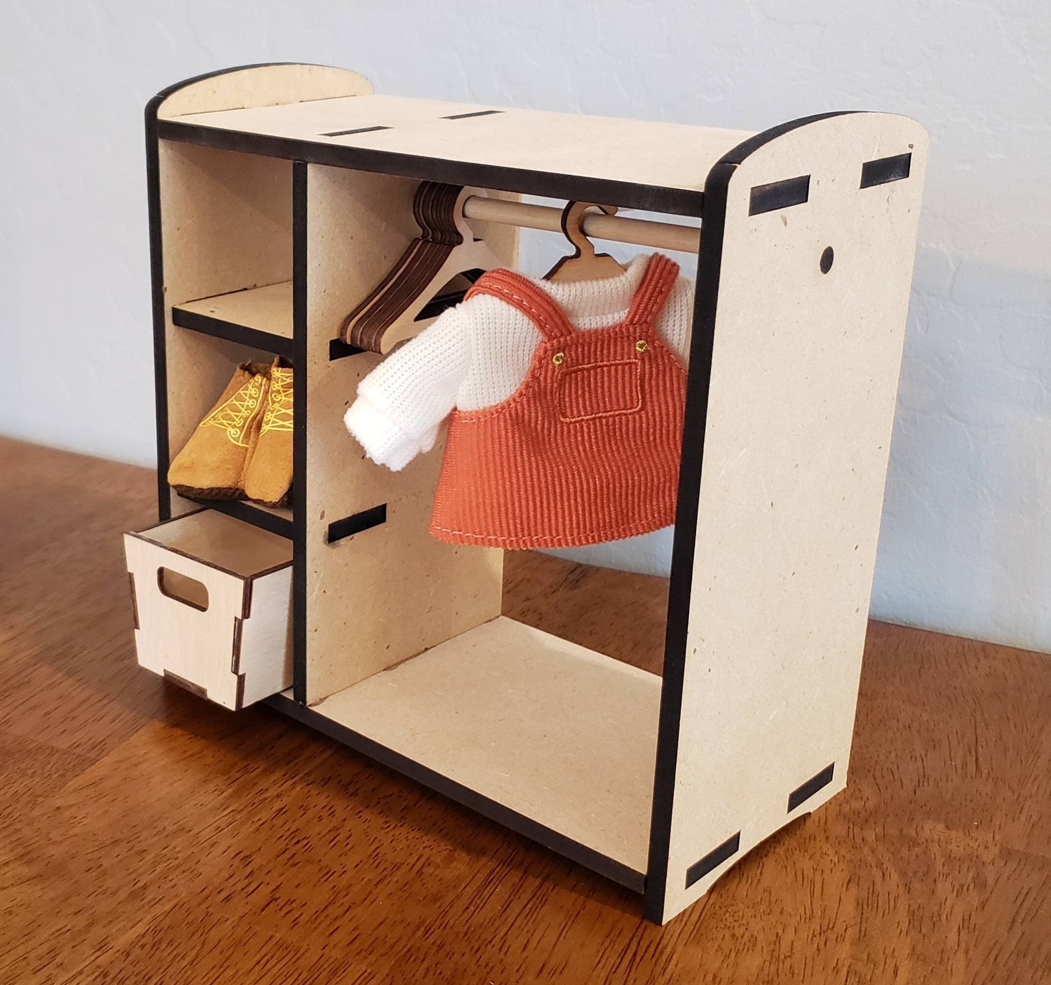 Clothing Closet for Character Plushie 5-8 Dolls Works With - Etsy