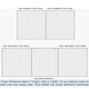 Corner and Mid Sections for 1:6 Scale |doll Photography Backdrop| for ...