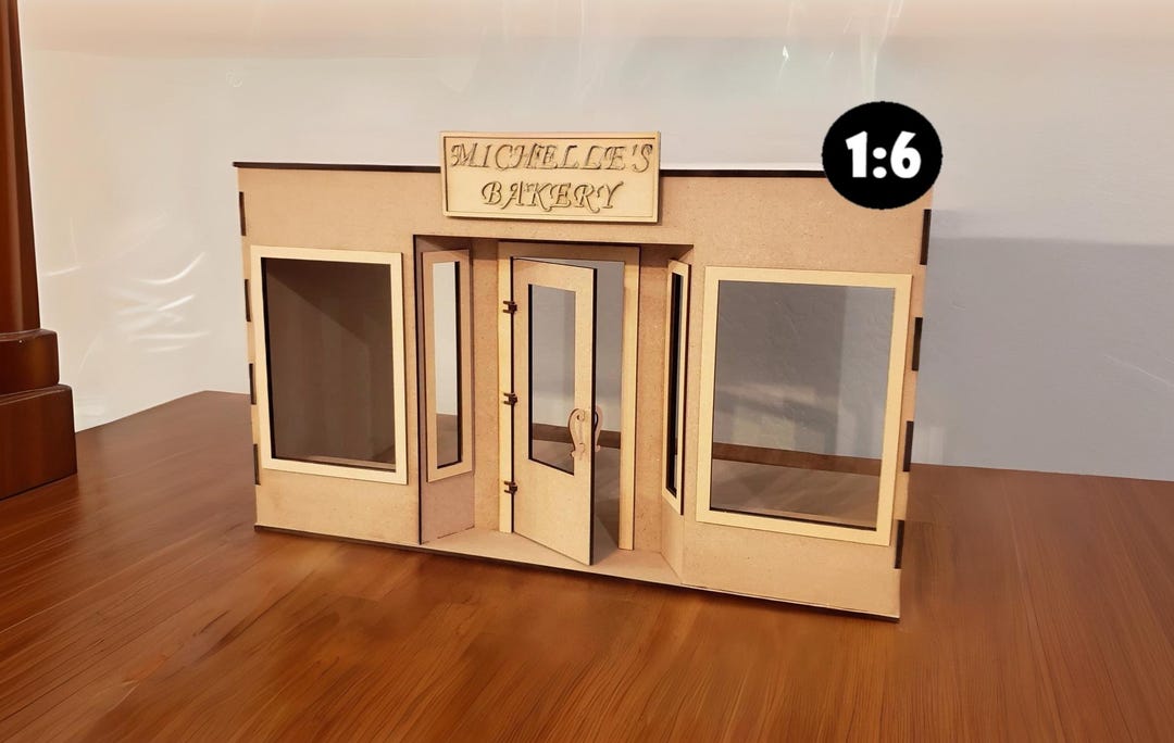 Store Room Box for 1:6 Scale | Storefront Diorama | Toy Store, Boutique ...