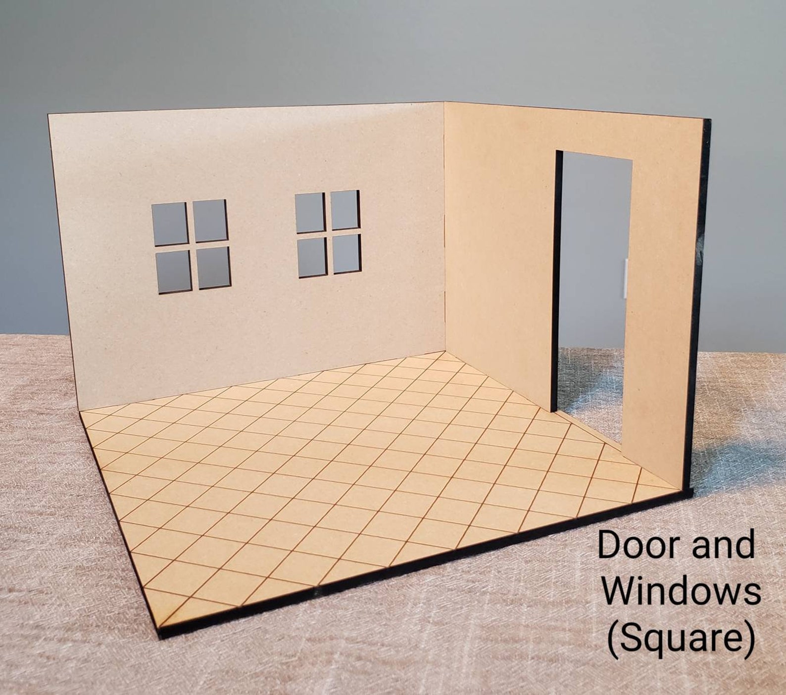 Corner Room Box Kit Fits 1:12 Scale and 5-6 Dolls - Etsy Canada