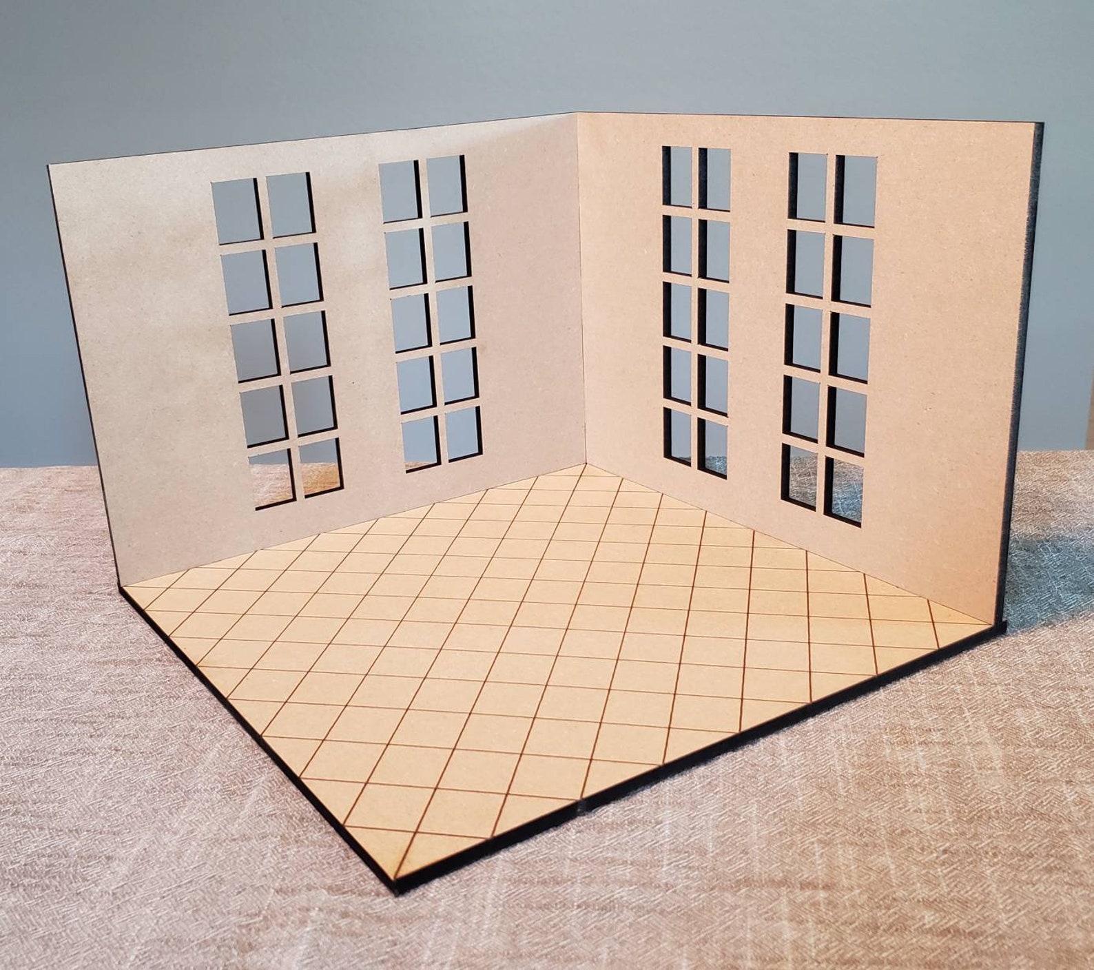 Corner Room Box Kit Fits 1:12 Scale and 5-6 Dolls - Etsy Canada