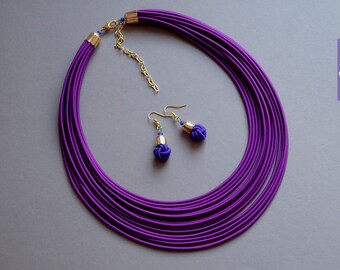 Violet jewelry | Etsy