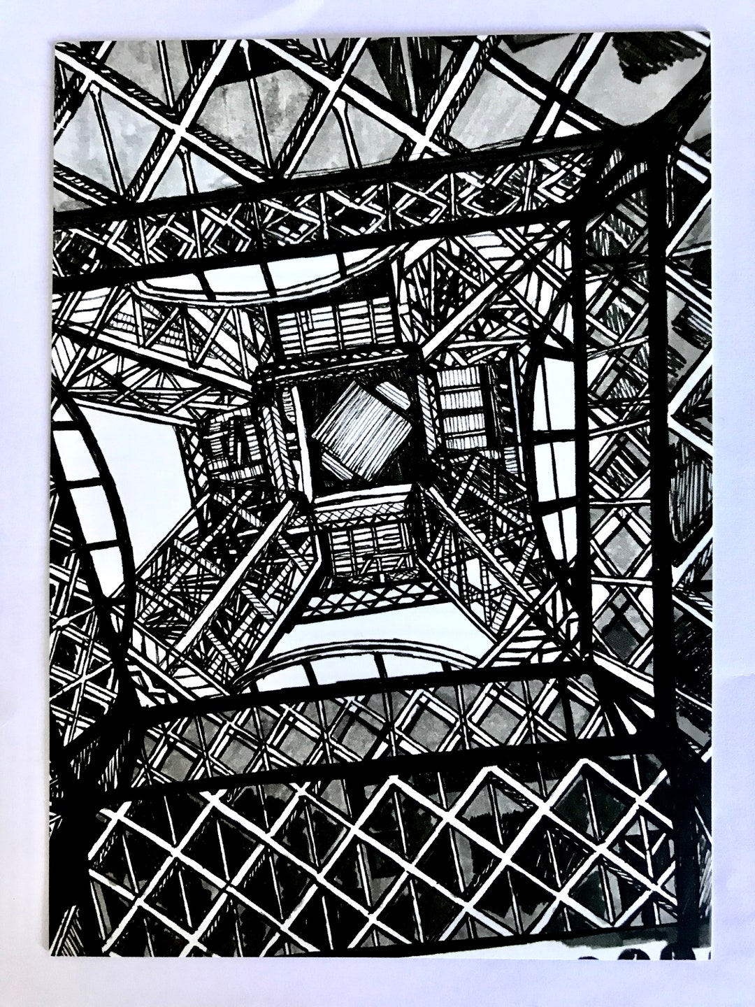 Eiffel Tower Perspective - Etsy