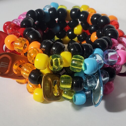 Rainbow Monster Rotating Cuff | Etsy