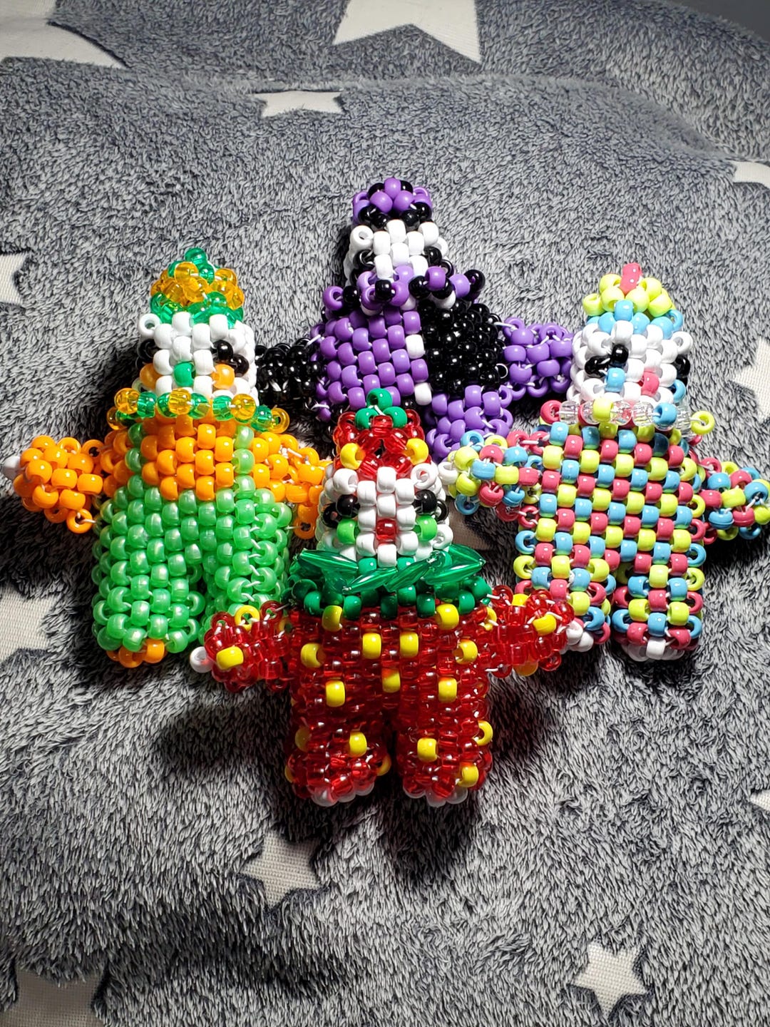 Handmade Beaded Kandi Clown - Etsy