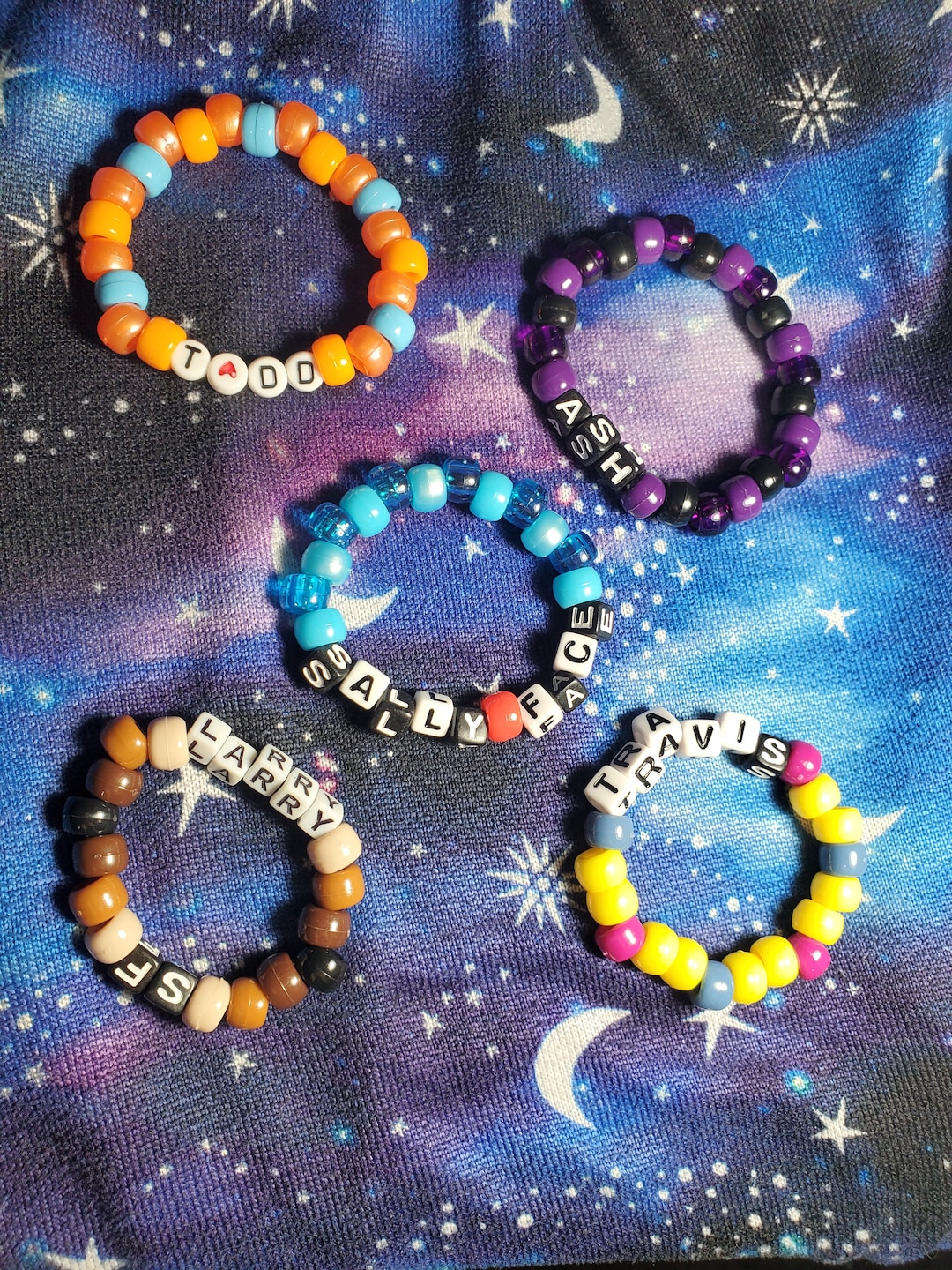 Custom Sally Face Kandi Bracelet - Etsy