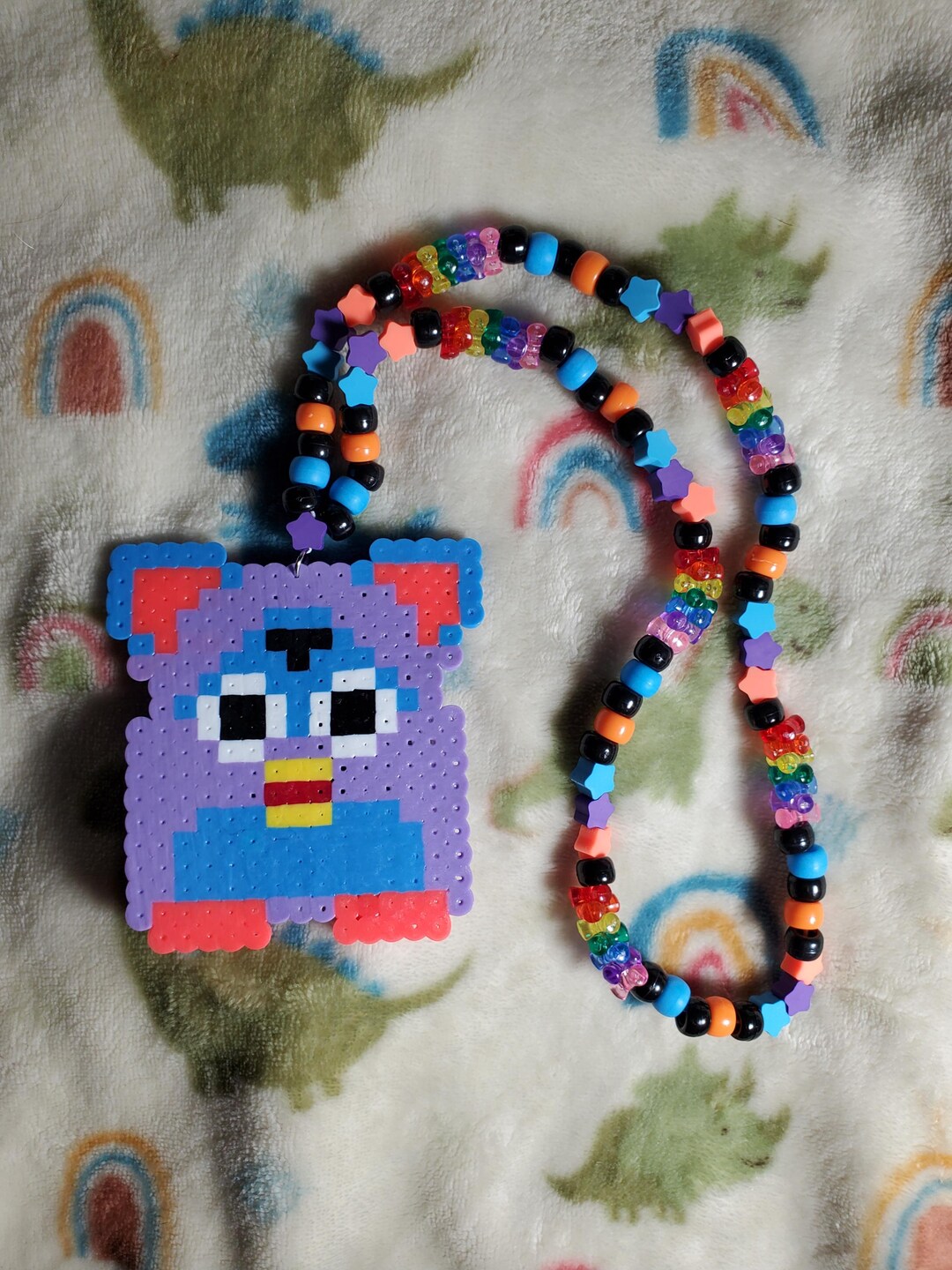 Cursed Kandi Necklace - Etsy