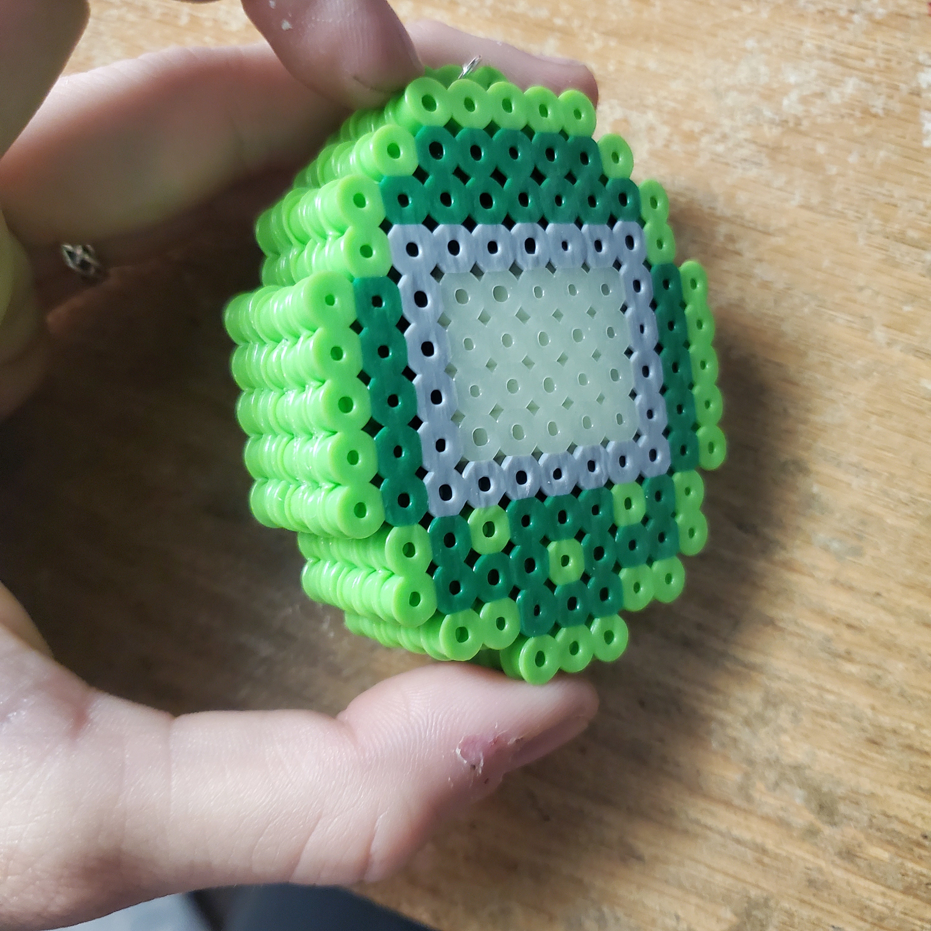 Perler Shaker Keychain - Etsy