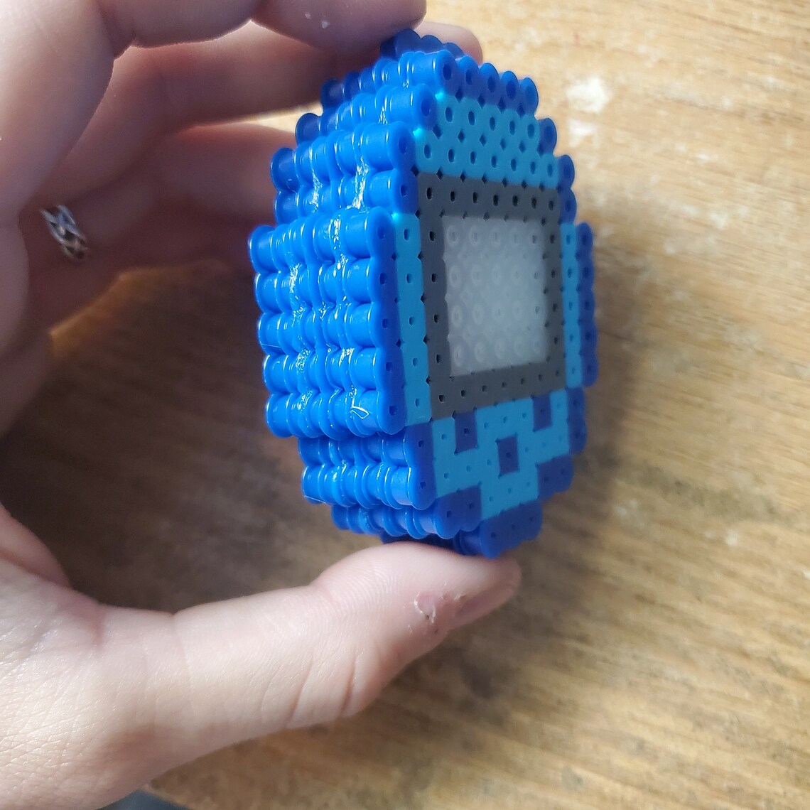 Perler shaker keychain | Etsy
