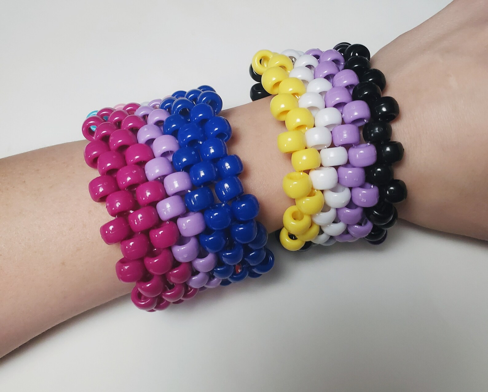 Custom Lgbt Flag Kandi Cuff - Etsy