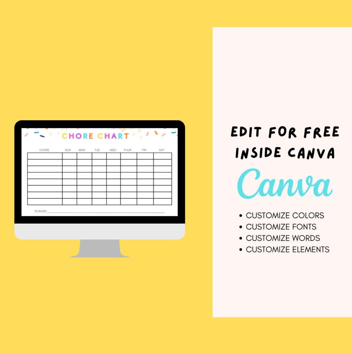 Contribution and Task Chore Charts Tracker Plus Oral Tooth Care ...