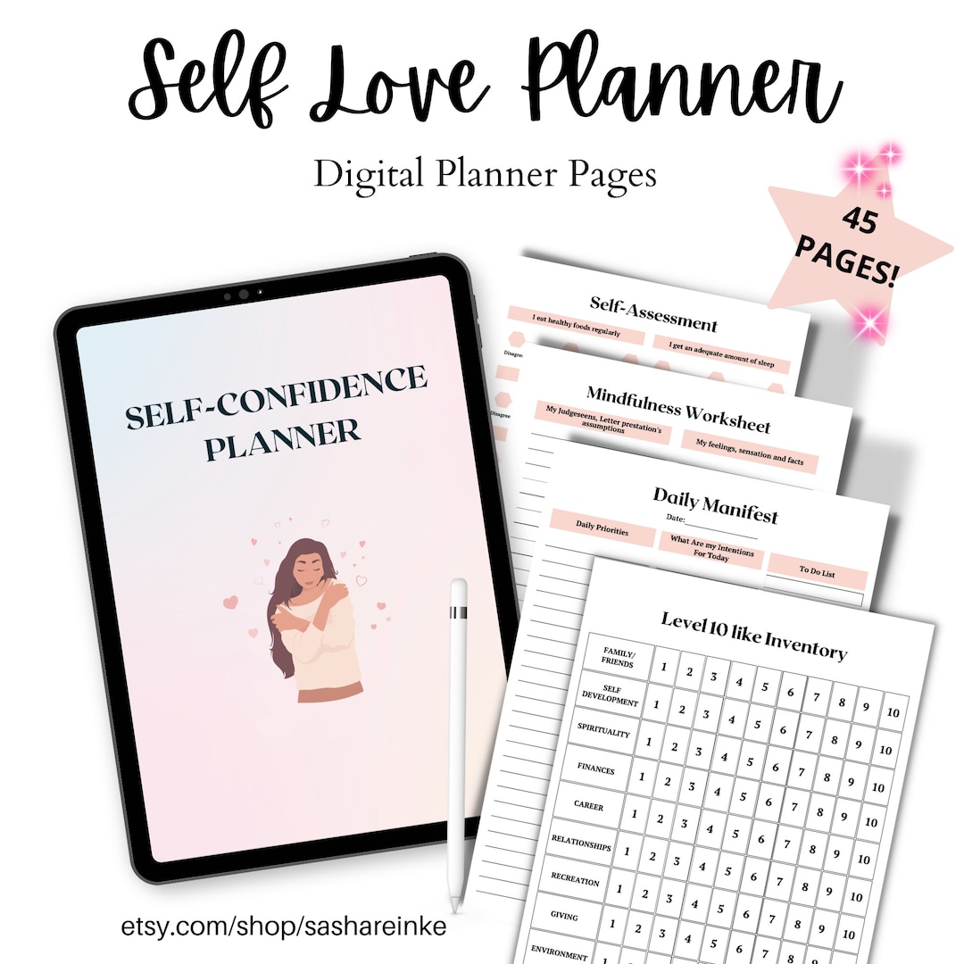 The Self L.O.V.E Method 5 Day Challenge Workbook for Self Love, Care ...