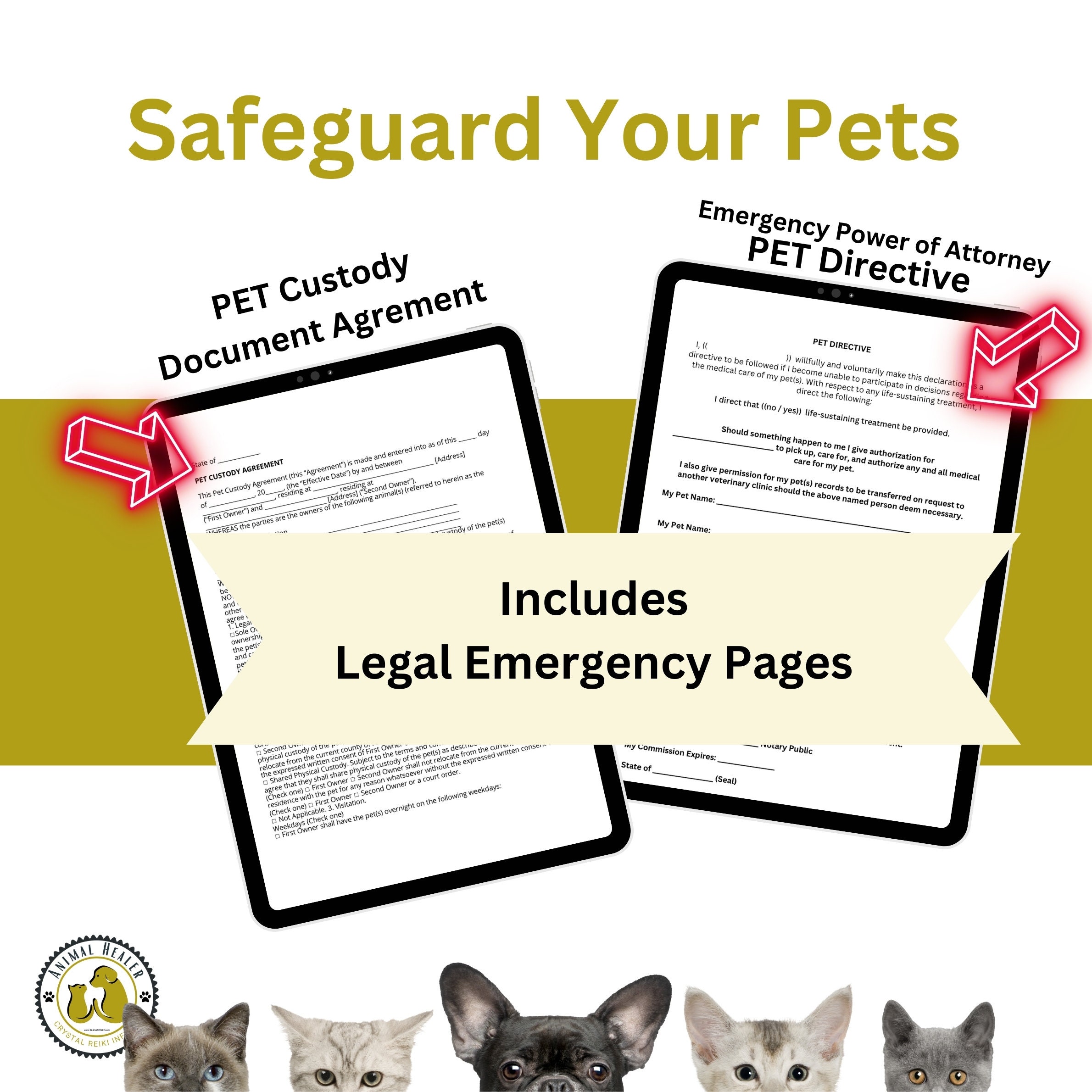 Customizable and Printable Pet Binder Bundle for Dog Mom, Dog Dad, Pet ...