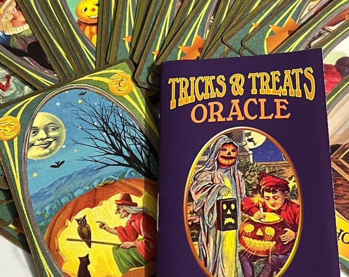 Tricks and Treats Halloween Oracle Deck Last Onevintage - Etsy