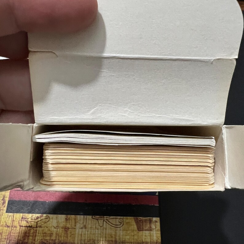 70s Rare Egyptian Temple Cards, Egypt Fortune Telling Cards, Vintage ...