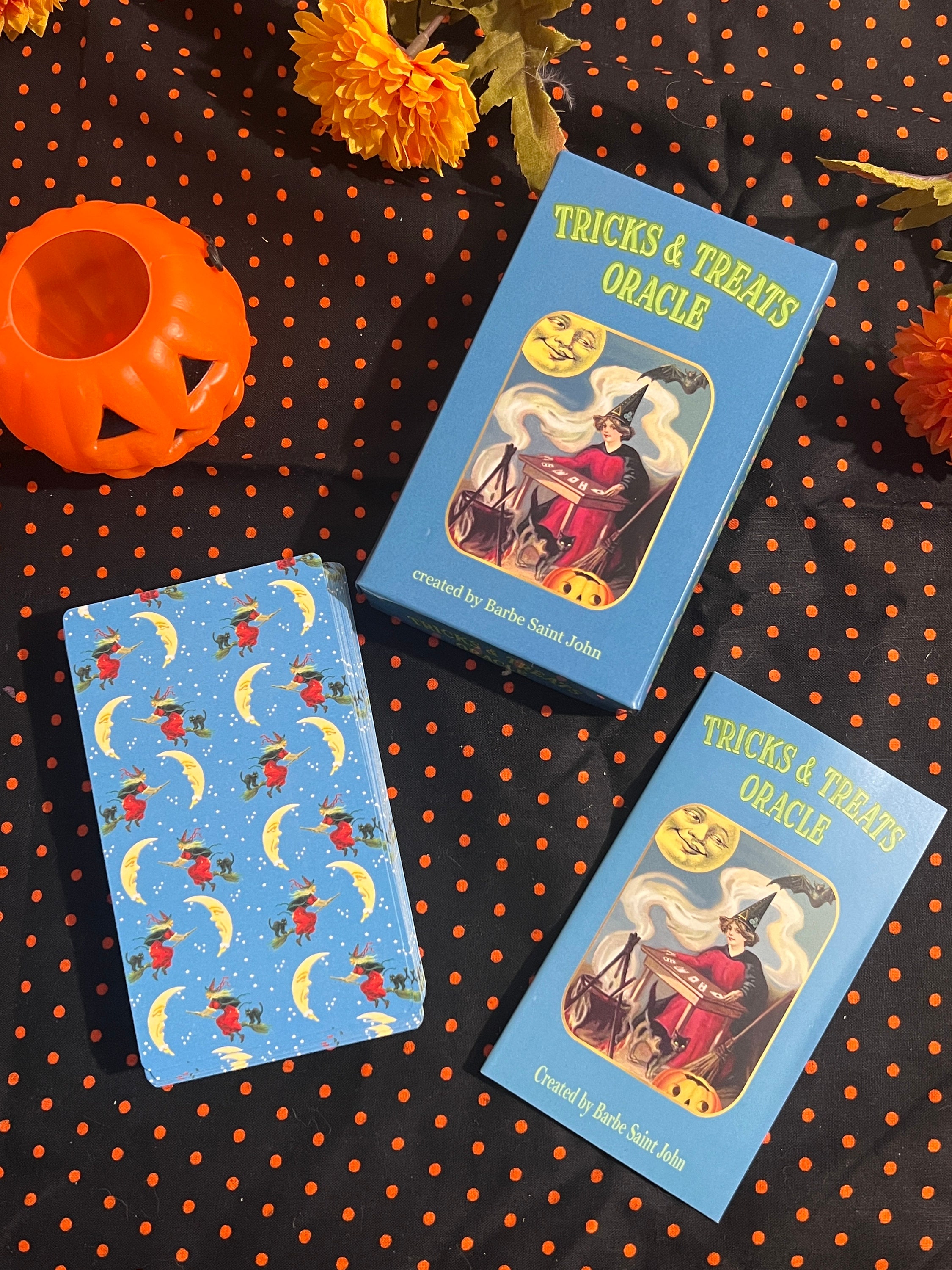 Tricks and Treats Halloween Oracle Deck Version 2, Vintage Halloween ...