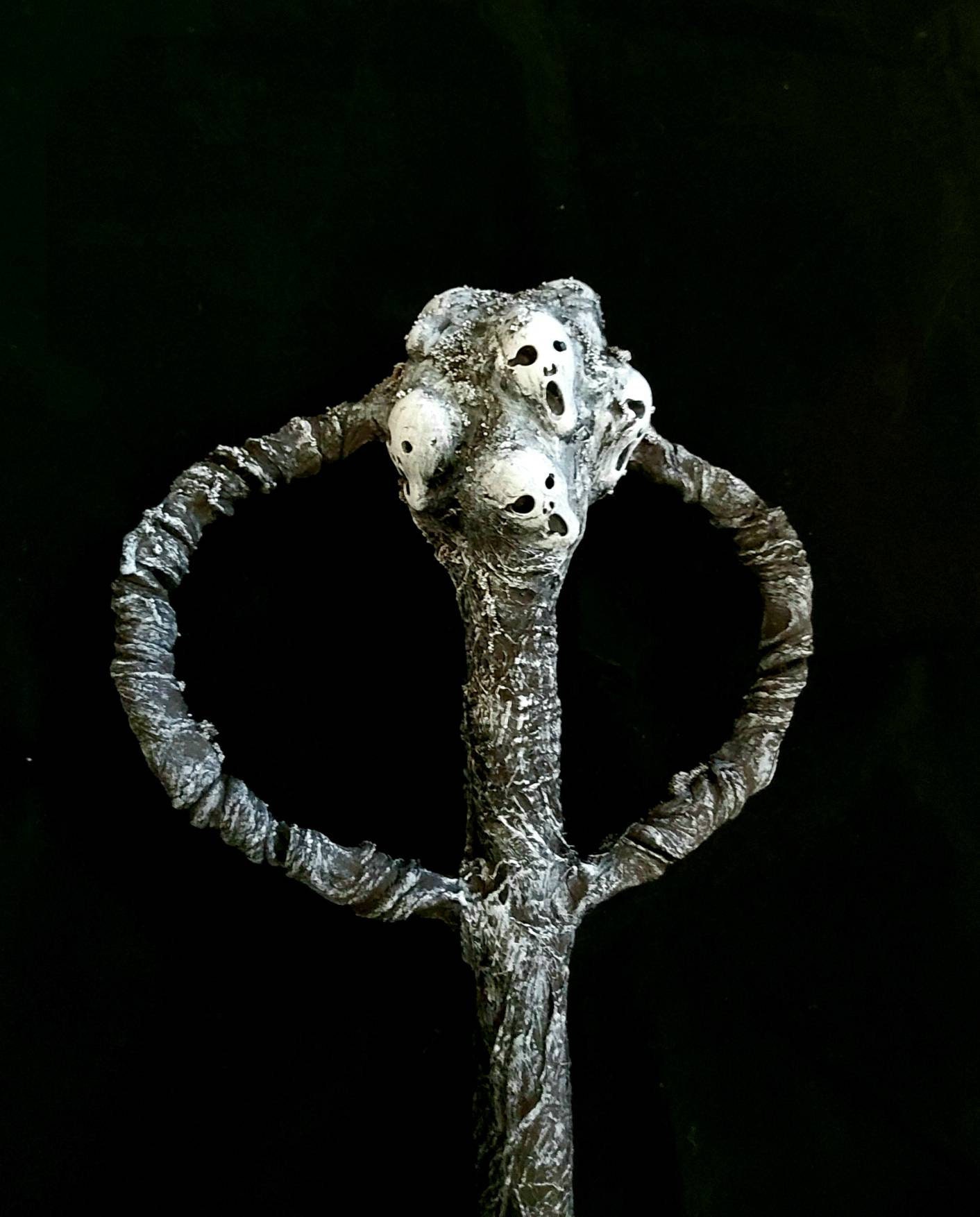 Staff of Lost Souls Cosplay Dark Wizard Staff Mage Staff - Etsy