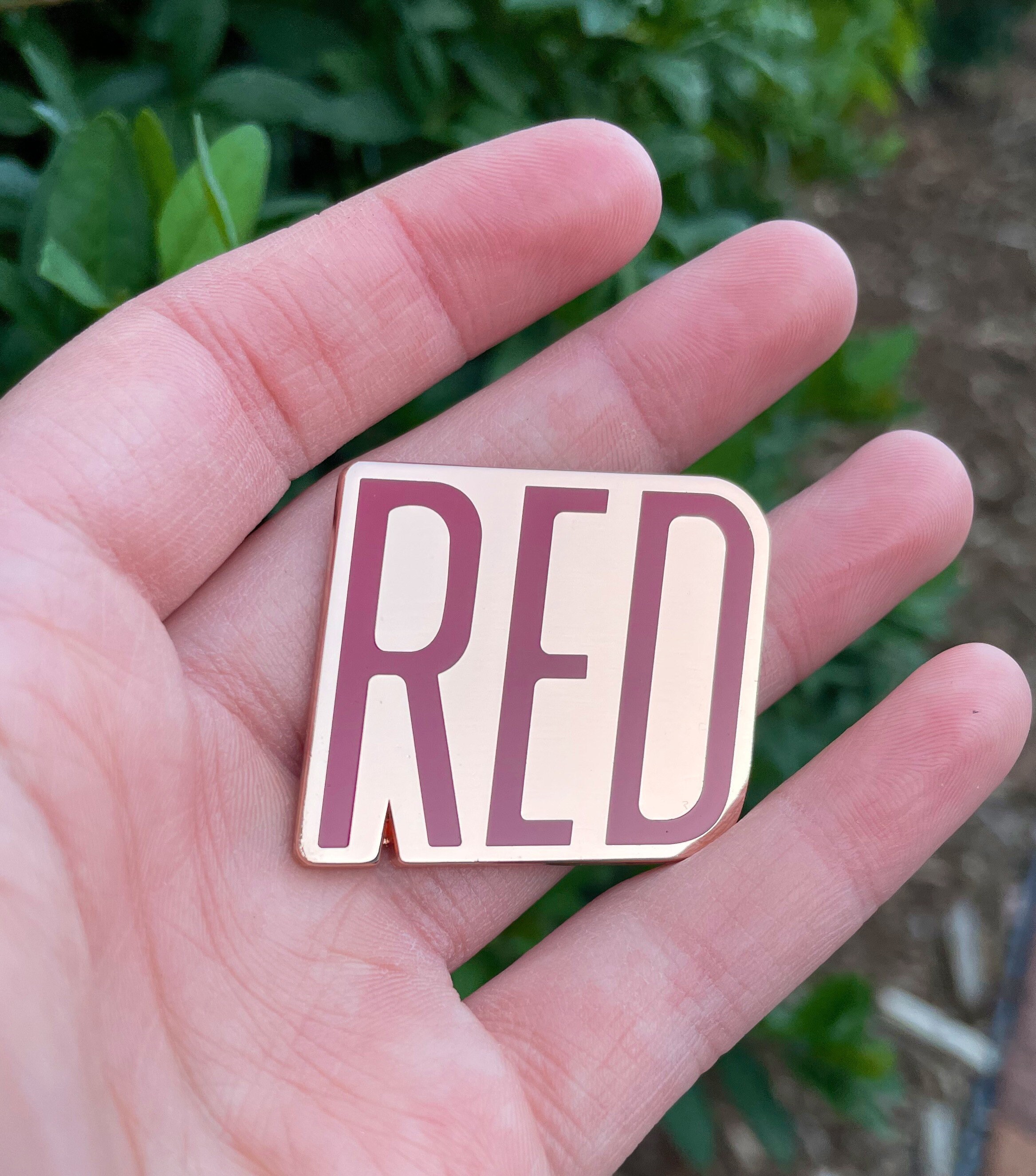 Redtaylors Version Taylor Swift Enamel Pin - Etsy