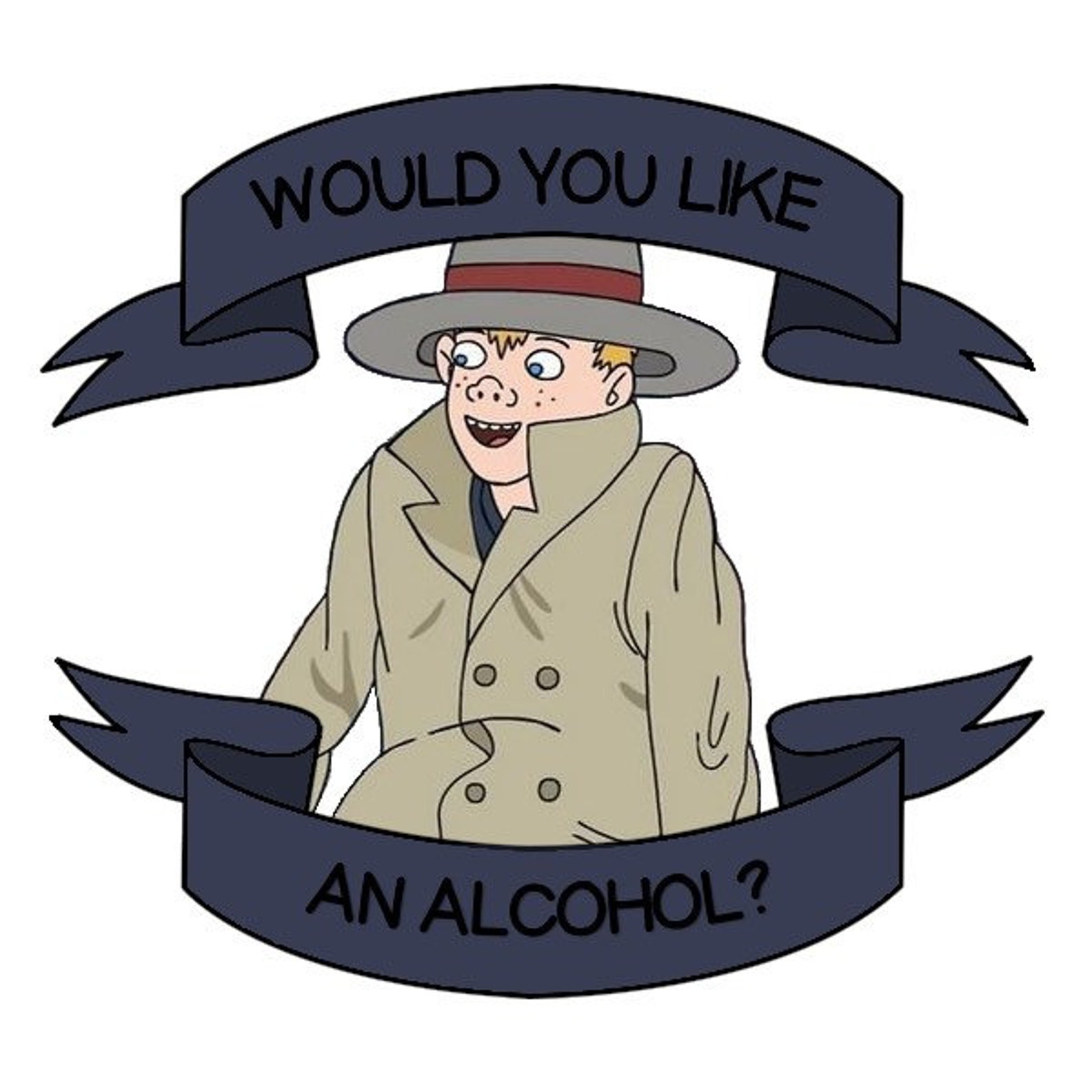 Bojack Horseman "vincent Adultman" Sticker - Etsy