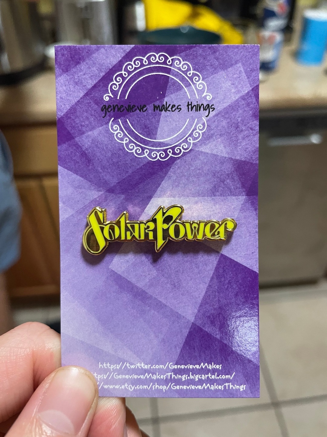 Lorde Solar Power Enamel Pin - Etsy