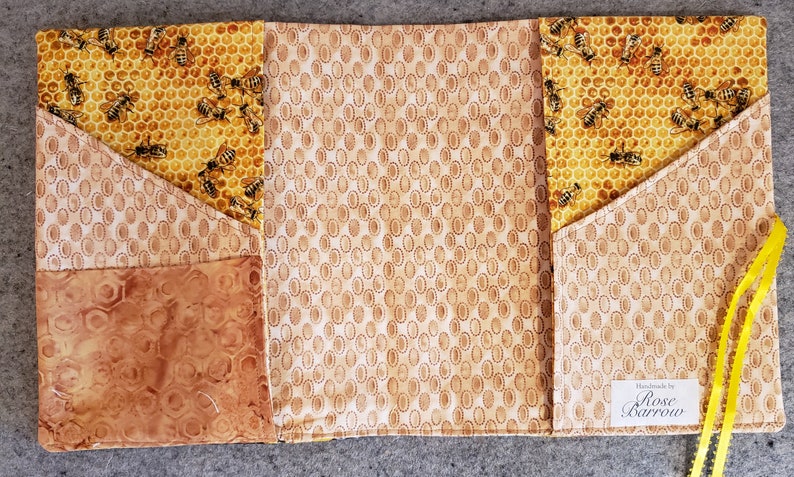Golden Honey Bees Binder Cover - Etsy