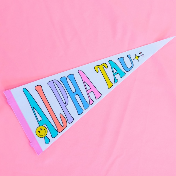 Alpha Sigma Tau Flag - Etsy