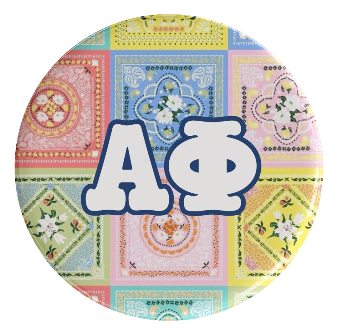 Alpha Phi Summer Days Sorority Button (includes One) // See Description ...