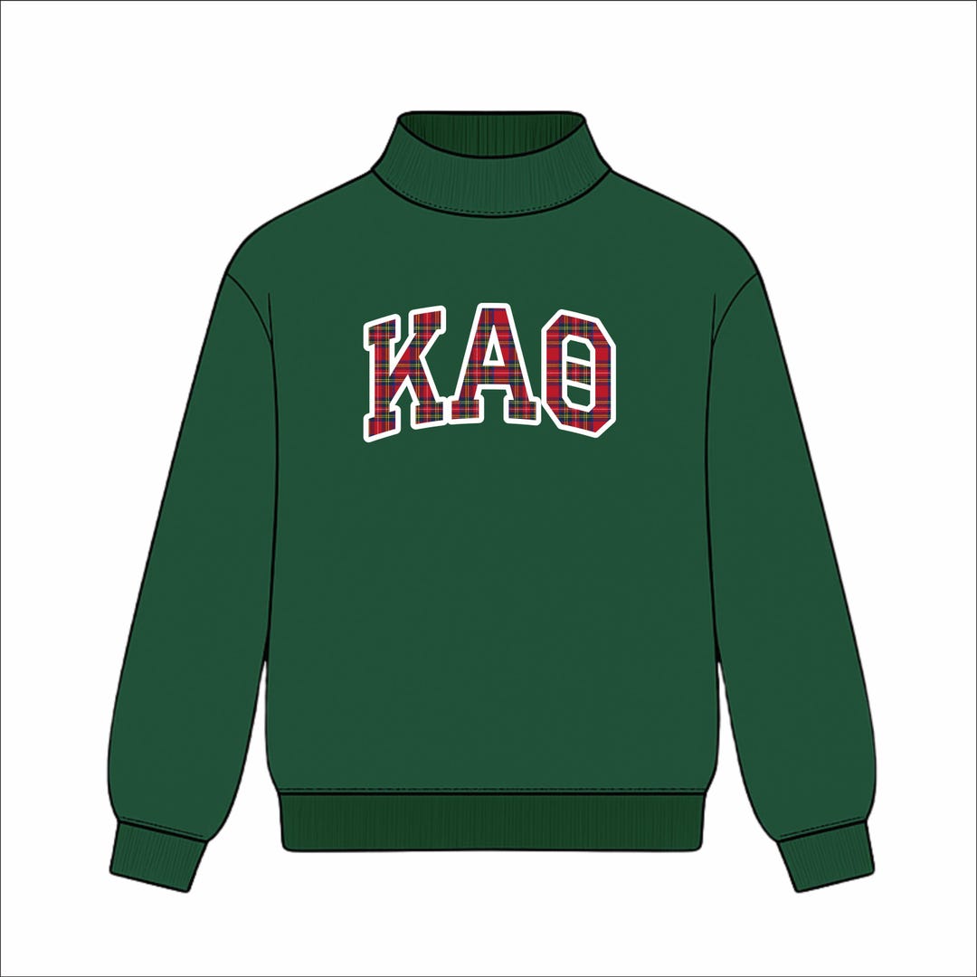 Kappa Alpha Theta Kensington Sorority Mock Neck and Shorts - Etsy