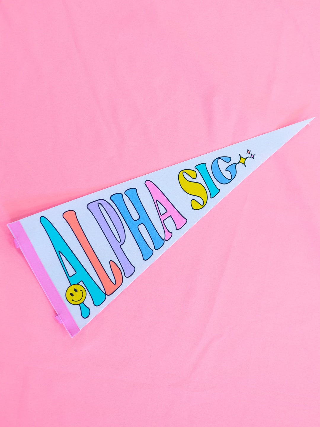 Alpha Sigma Alpha Sorority Party Pennant Flag - Etsy