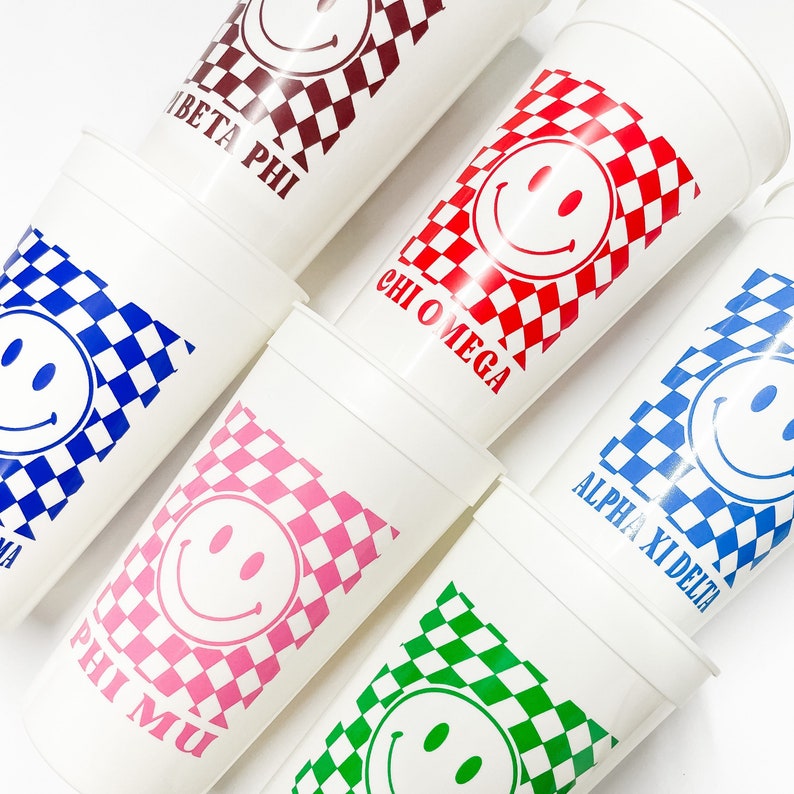 Alpha Delta Pi Sorority Smile Stadium Cup 32oz - Etsy