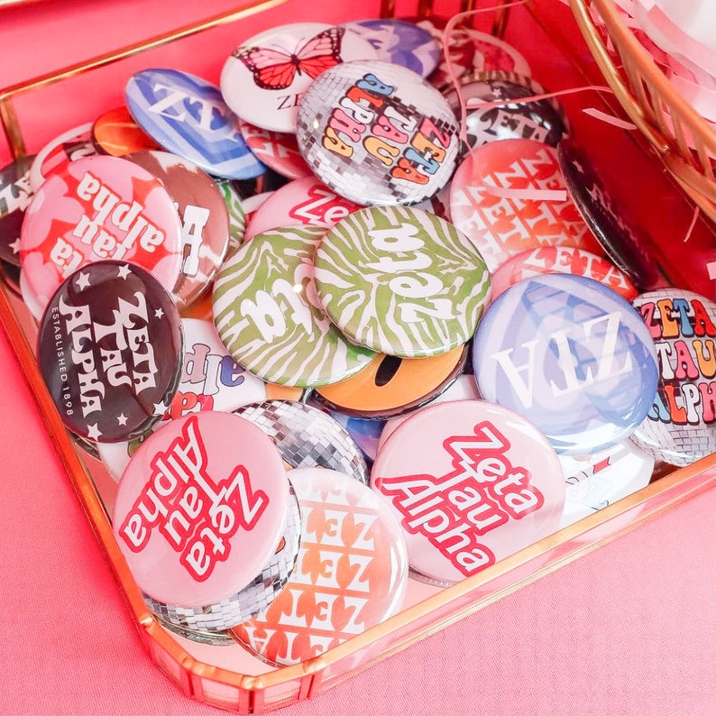 Sorority Buttons includes One // Available for All - Etsy