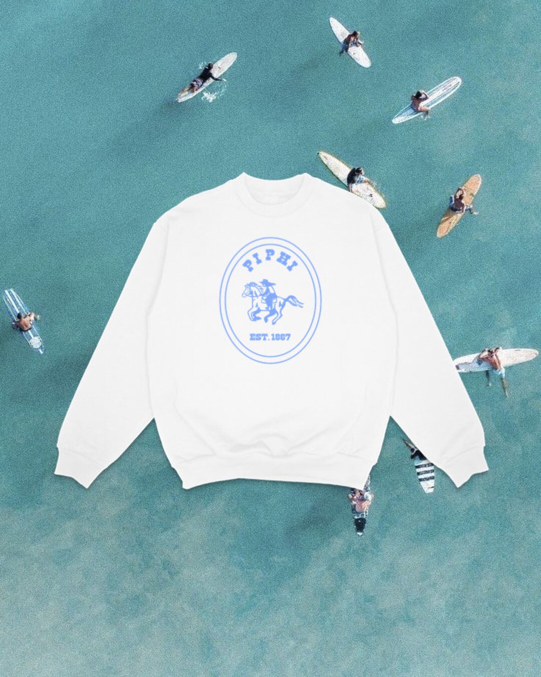 Pi Beta Phi Howdy Sorority Sweatshirt - Etsy